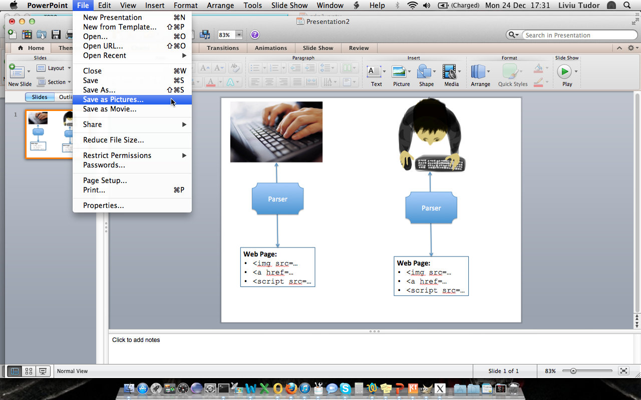 Powerpoint Save As Pictures Liviu Tudor Of Man And Internet